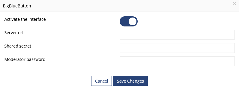 Setting up the eTermin - BigBlueButton Interface – eTermin Online Terminplaner