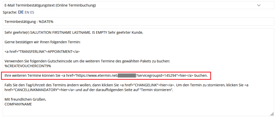 Wie kann ich meinen Kunden Terminpakete mit mehreren Terminen anbieten ...